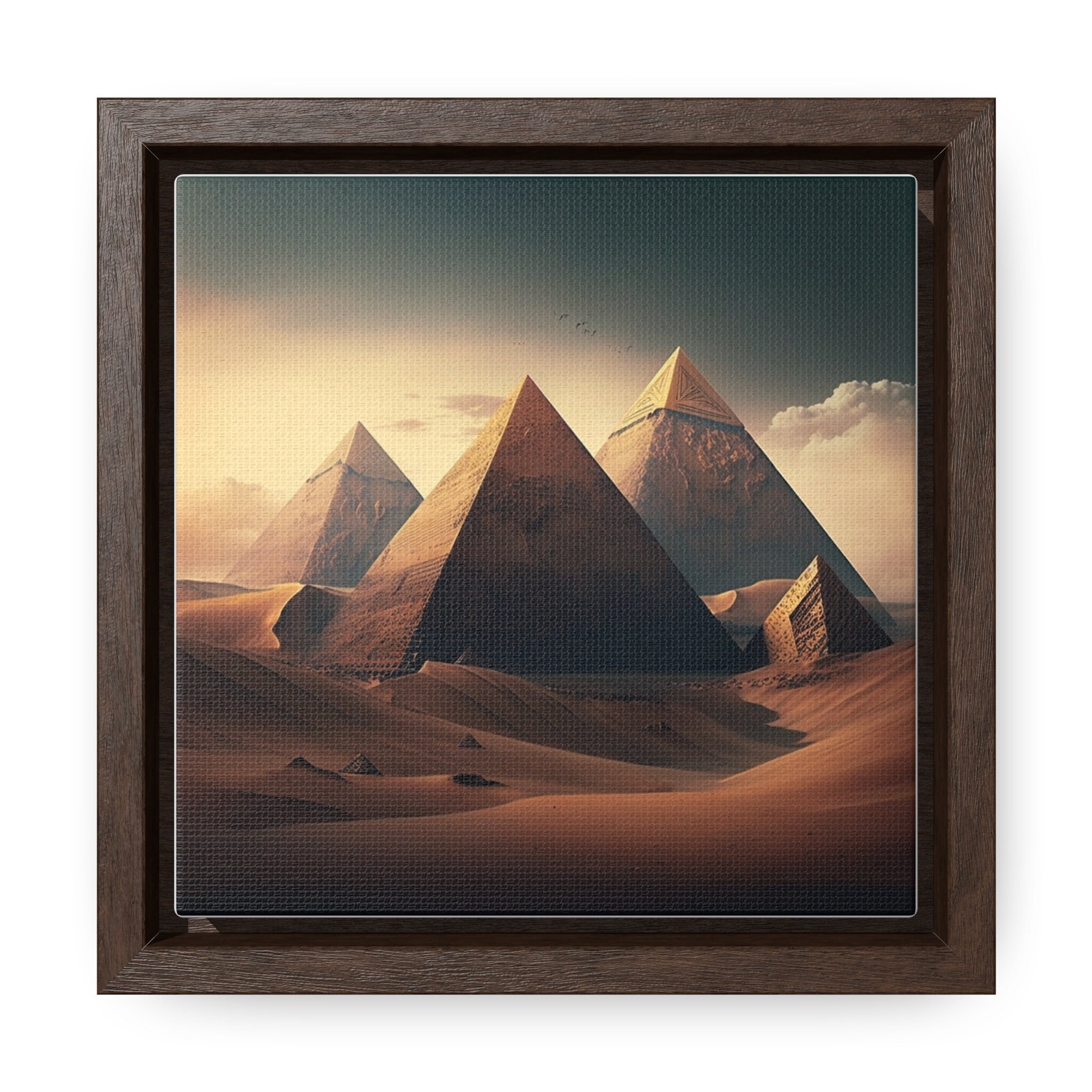 Vintage Pyramids Art Work, Pyramids Wall Art for Home and Office Decor ...