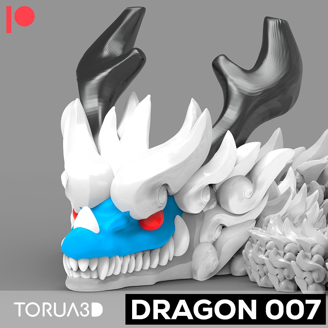 Articulated Dragon 007 - STL File for 3D Printing - Etsy