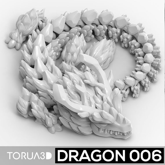 Articulated Dragon 3D CAD Model Library GrabCAD, 51% OFF