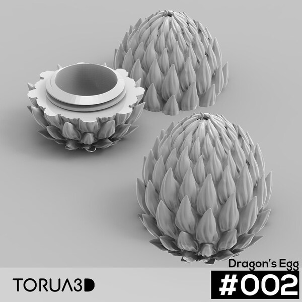 Dragon Egg 3d Print File Etsy