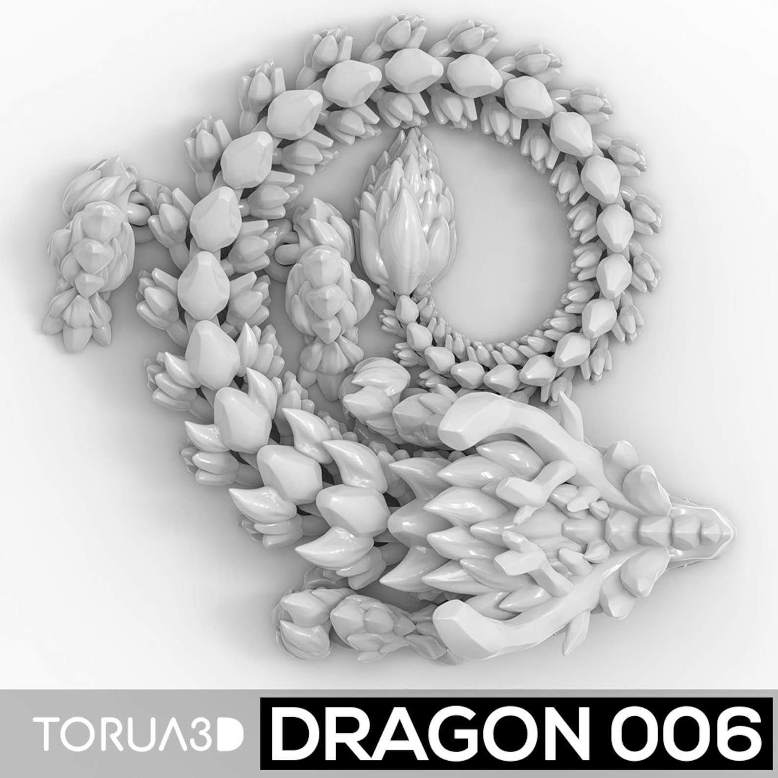Articulated Dragon 006 Stl File For 3d Printing Stl File 3d Print File