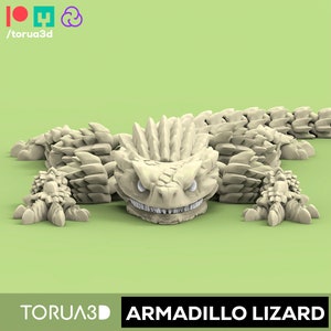 Articulated Armadillo Lizard STL File for 3D Printing - Etsy