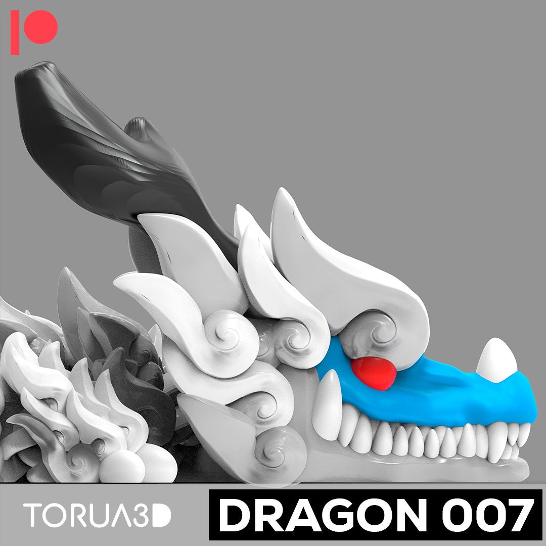 Articulated Dragon 007 STL File for 3D Printing - Etsy