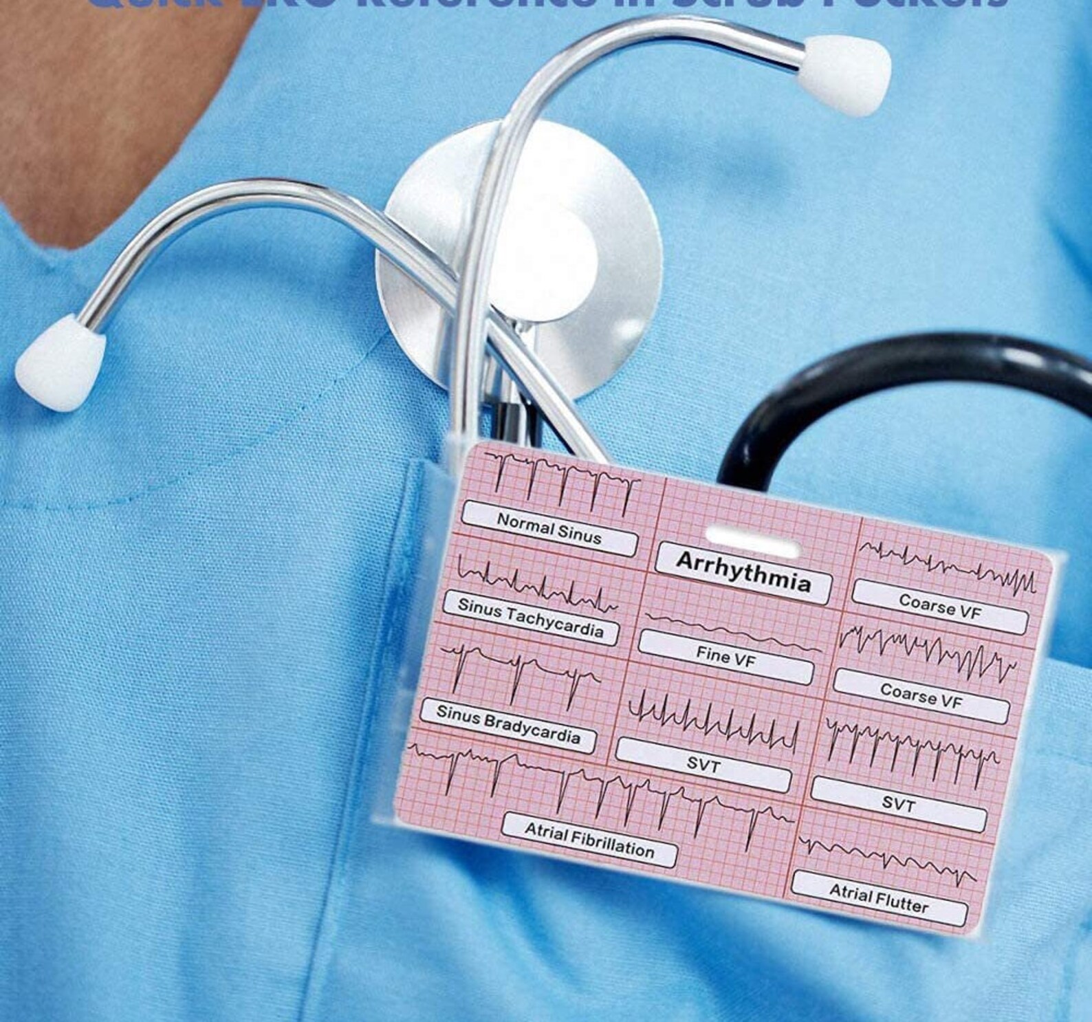 Cardiac Rhythm Badge Buddy - Etsy