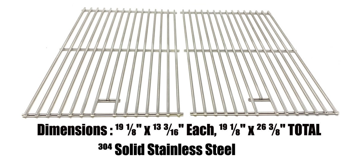 Replacement 304 Solid Stainless Steel Cooking Grates for Grillpro ...