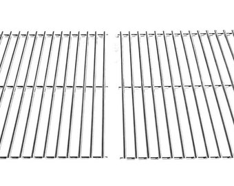 Replacement 304 Solid Stainless Steel Cooking Grates for Uniflame ...