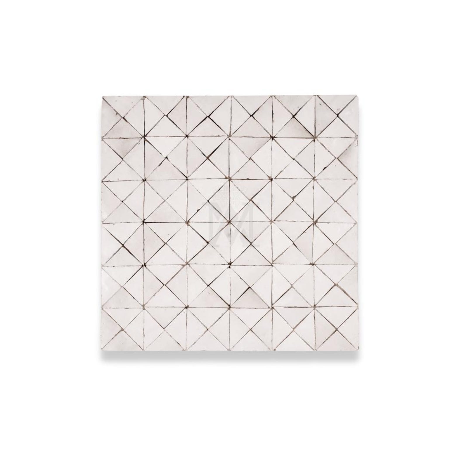 Handmade Zellige Tile Triangle 12by 12 Inch 10 Pieces/ Box Floor & Wall ...