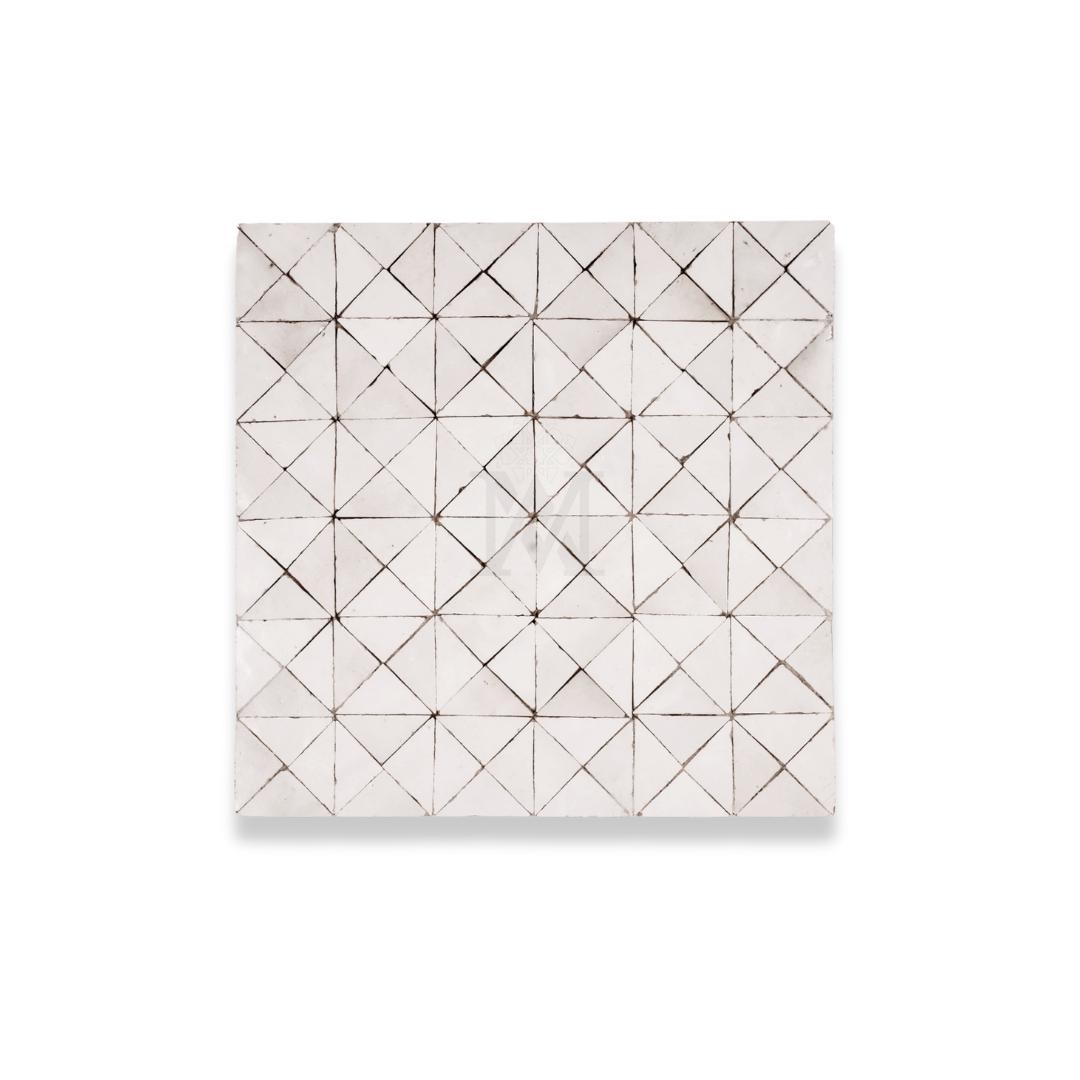 Handmade Zellige Tile Triangle 12by 12 Inch 10 Pieces/ Box Floor & Wall ...