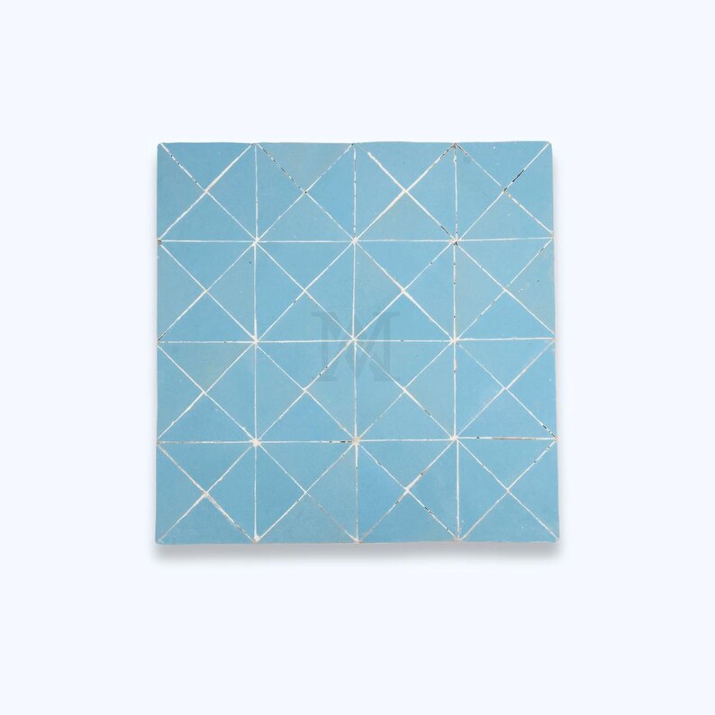 Handmade Zellige Tile Triangle 12by 12 Inch 10 Pieces/ Box Floor & Wall ...