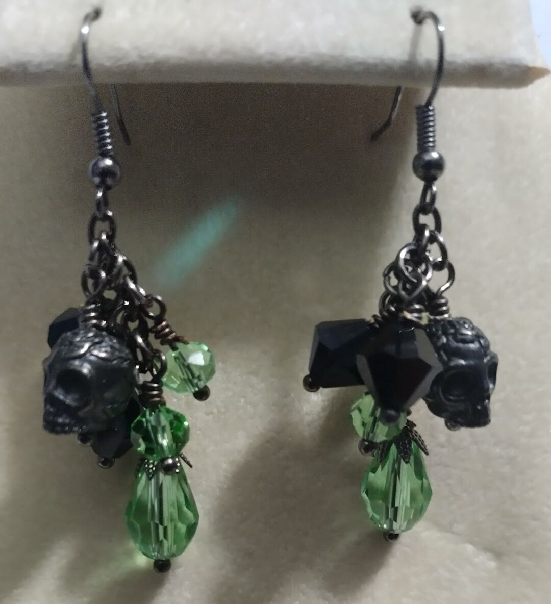 Necromancer Inspired Guild Wars 2 Dangle Earrings - Etsy
