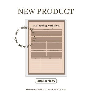2025 Goal Action Worksheet: Set, Plan & Achieve Your Dreams With ...