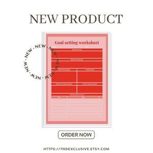 2025 Goal Action Worksheet: Set, Plan & Achieve Your Dreams With ...