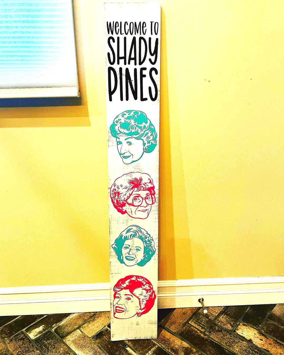 Golden Girls “welcome to Shady Pines” Sign - Etsy