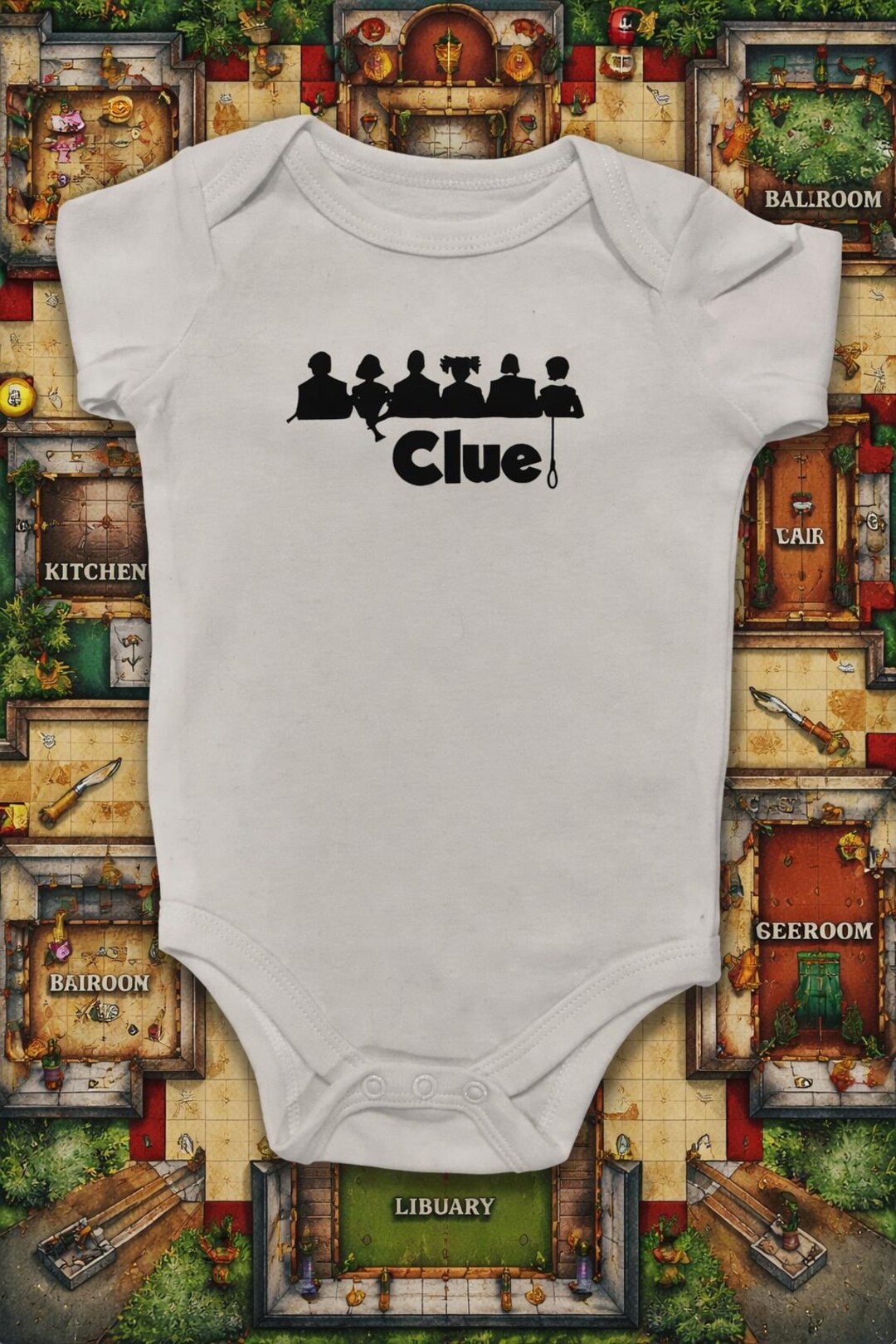 Clue! Game Inspired Baby Onesie - Etsy