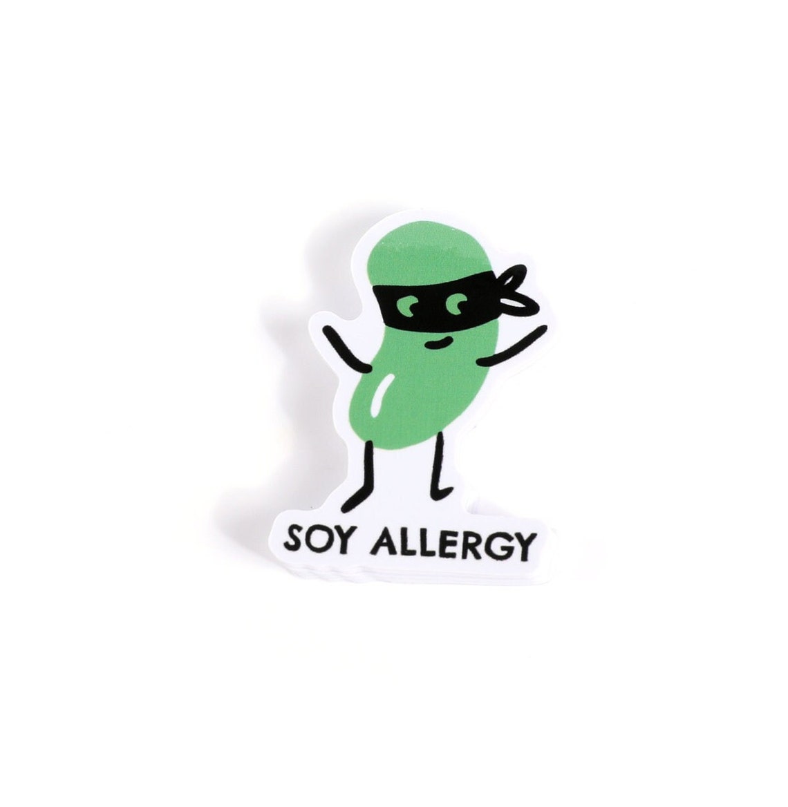 Soy Allergy Set of 3 Vinyl Stickers Allergy Alert - Etsy
