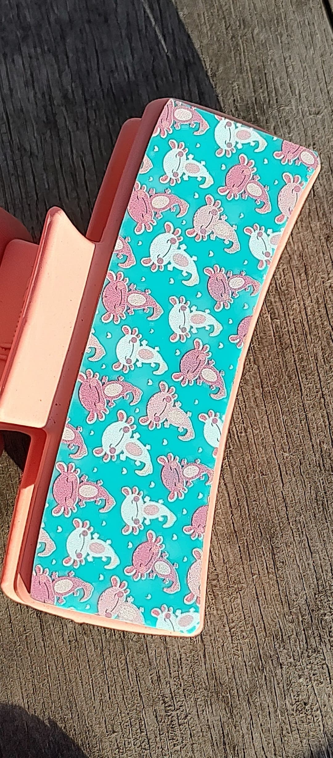 Quirky Cute Pink Axolotl Hair Claw Clip 4 Inch - Etsy