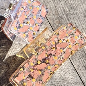 Capybara Claw Clip, Quirky and Cute Hair Accessory - Etsy