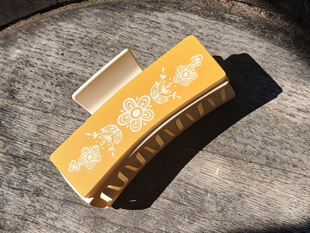 Butterfly Gold Inspired Claw Clip/butterfly Gold Hair Clips/vintage ...