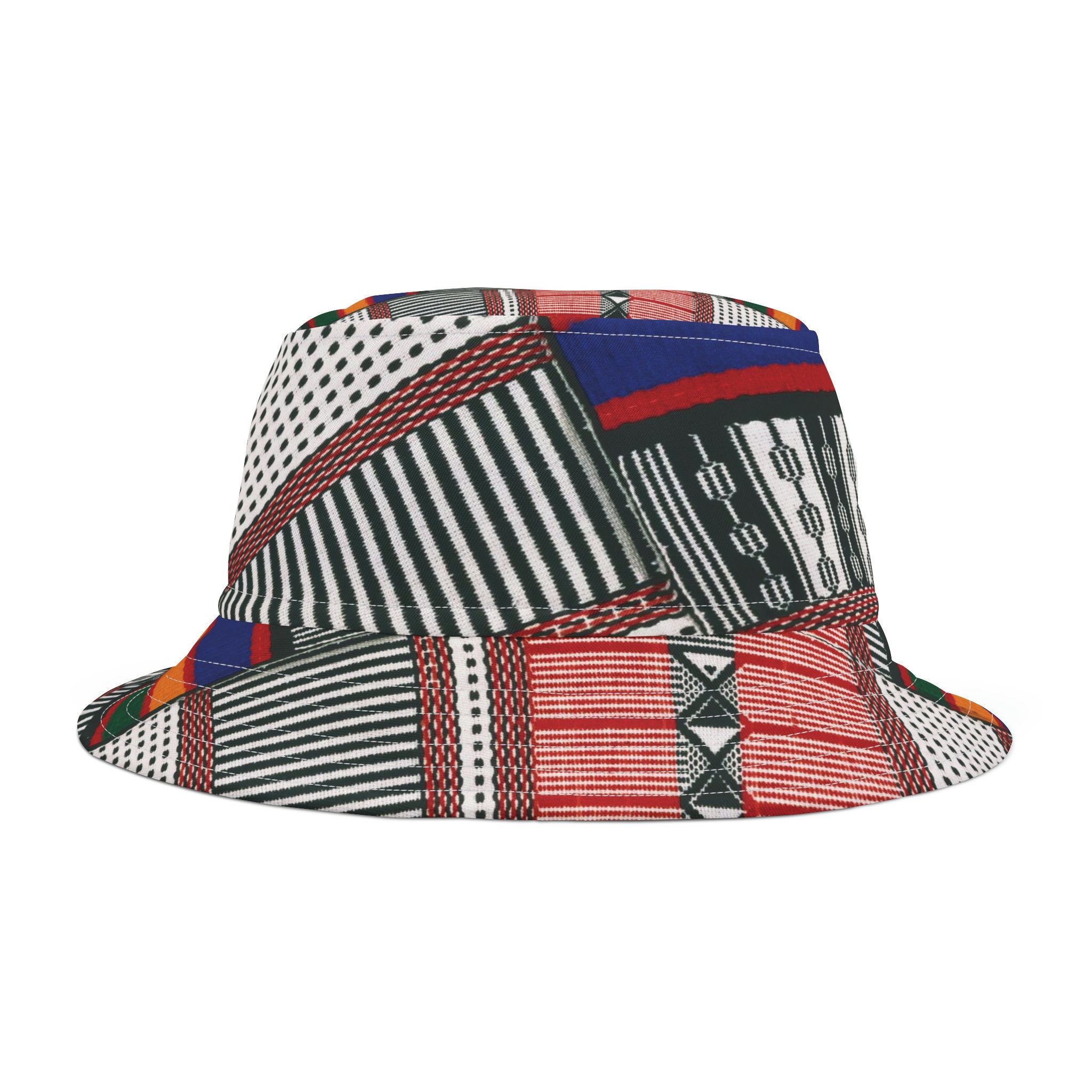 African Print Bucket Hat, Unisex Bucket Hat, Summer Hat, Sun Hat ...