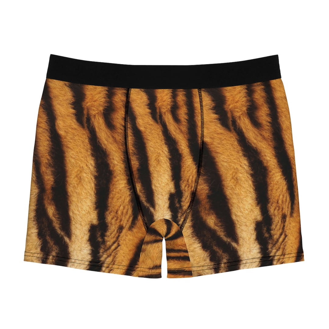 MEN'S BOXER BRIEFS - Tiger Boxer Briefs - Valentine's Gift - Men's ...