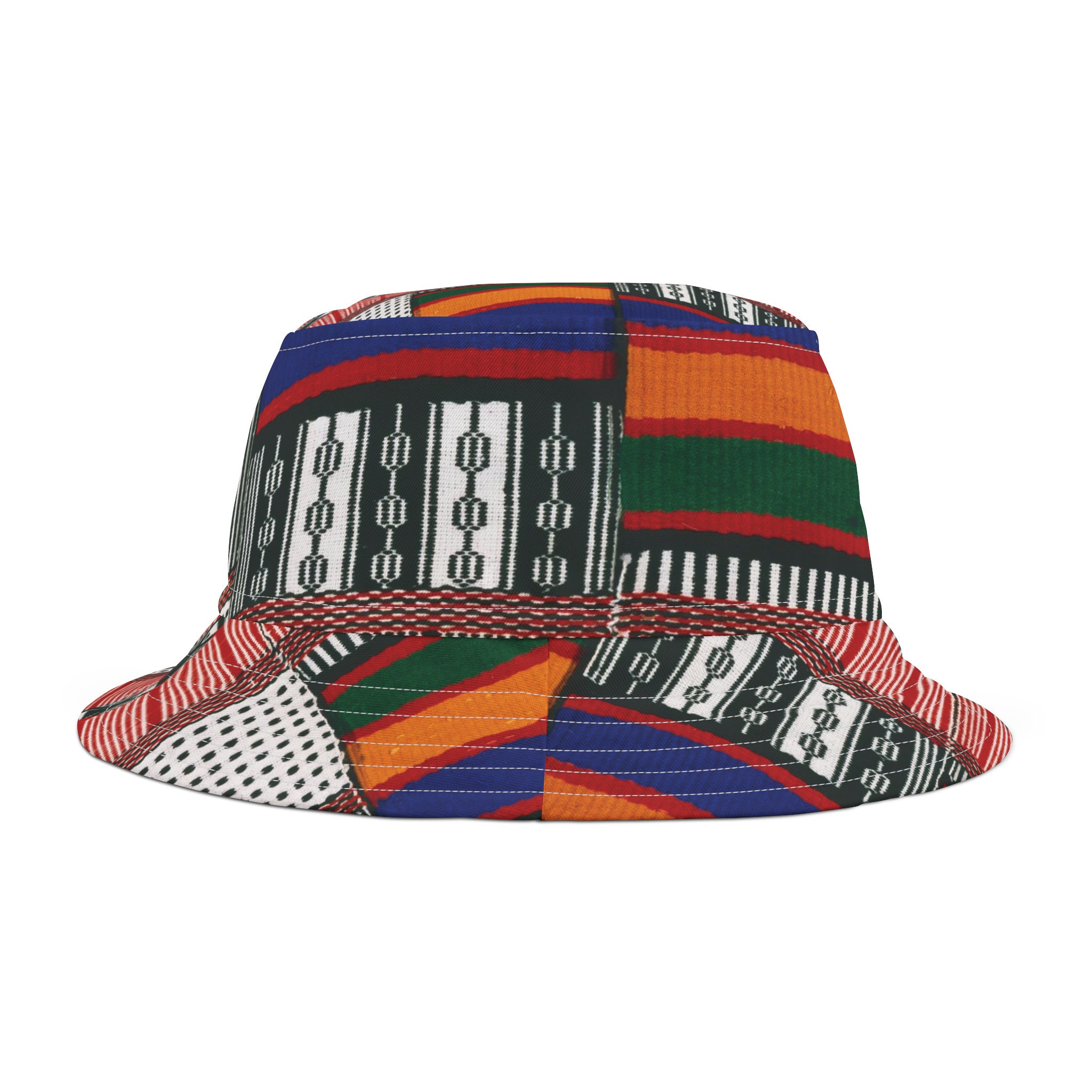 African Print Bucket Hat, Unisex Bucket Hat, Summer Hat, Sun Hat ...