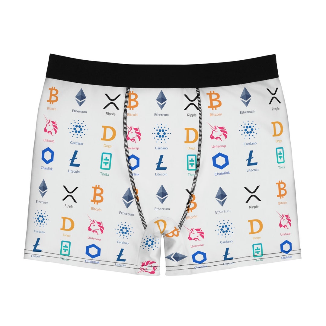 MEN'S BOXER BRIEFS Crypto Crypto Boxer Briefs Men's Briefs Men's Boxer ...