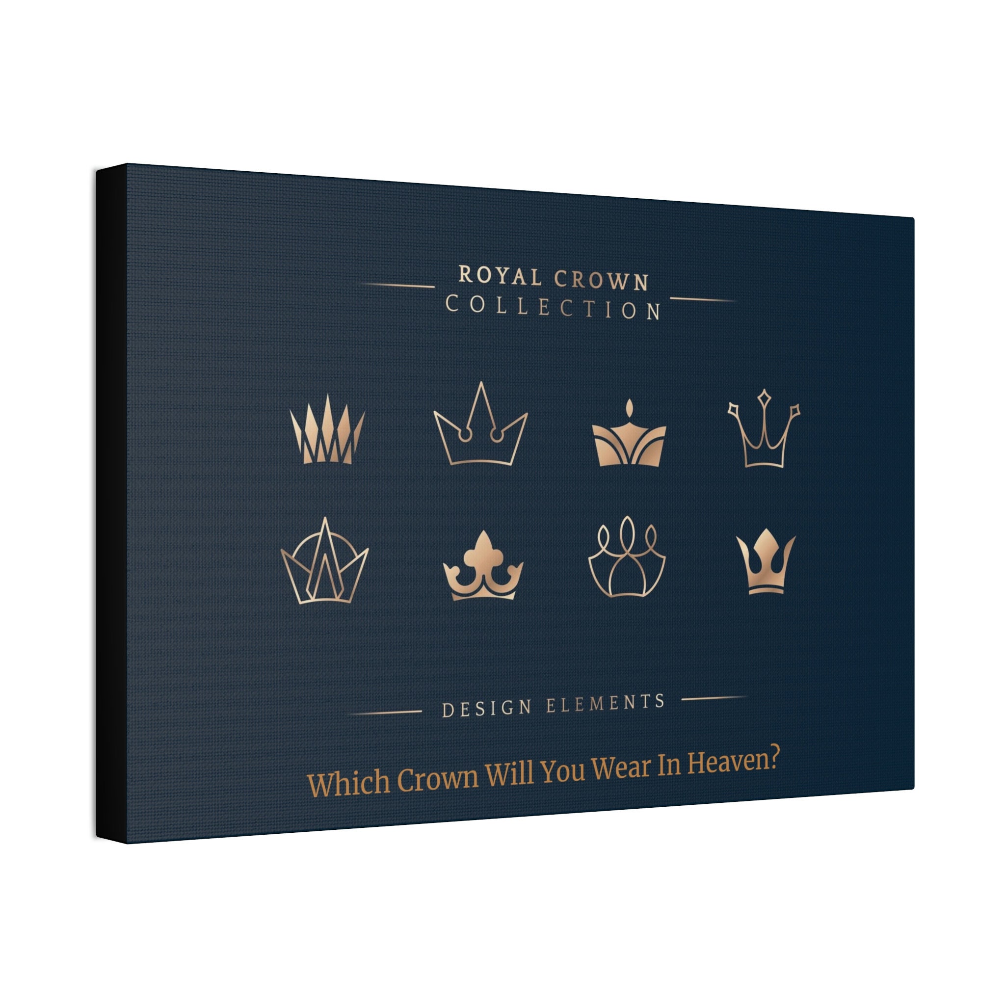 ROYAL CROWN CANVAS - Gallery Canvas Wraps - Crown Element Canvas - Wall ...