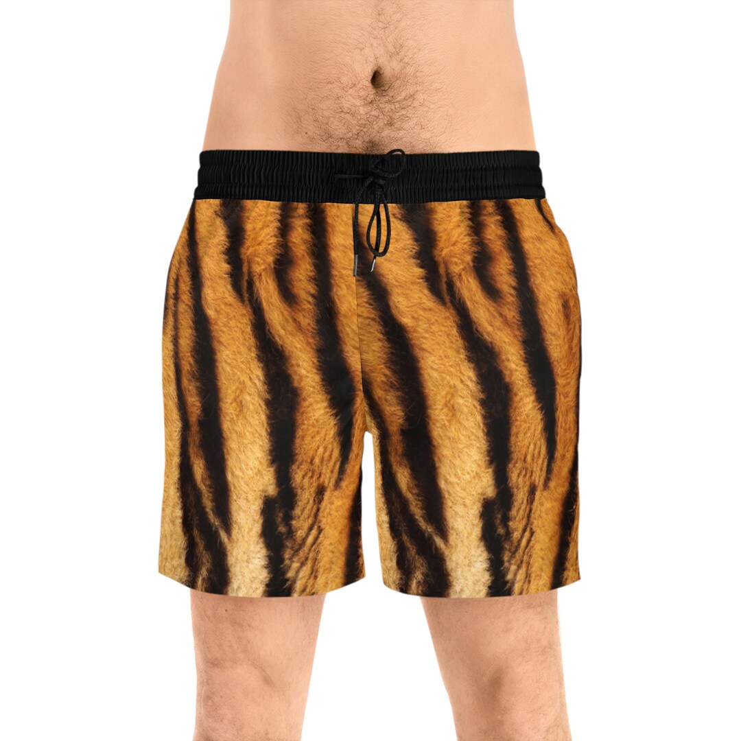 MEN'S TIGER SWIM Trunks, Men Bathing Suit, Men Swim Trunks, Men's ...