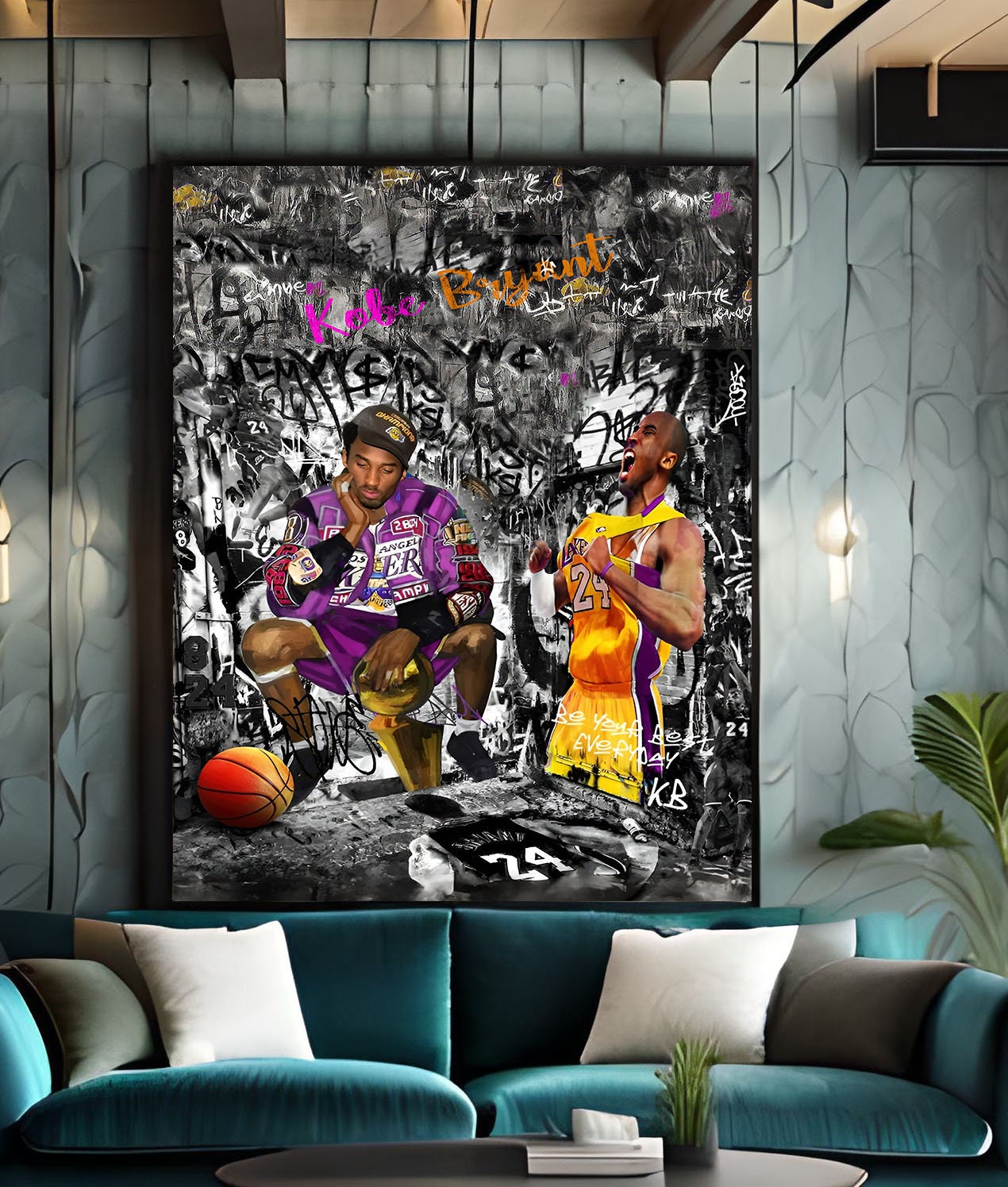 Kobe Bryant Posters Mambacita Handmade Furniture and Decor Kobe Bryant ...