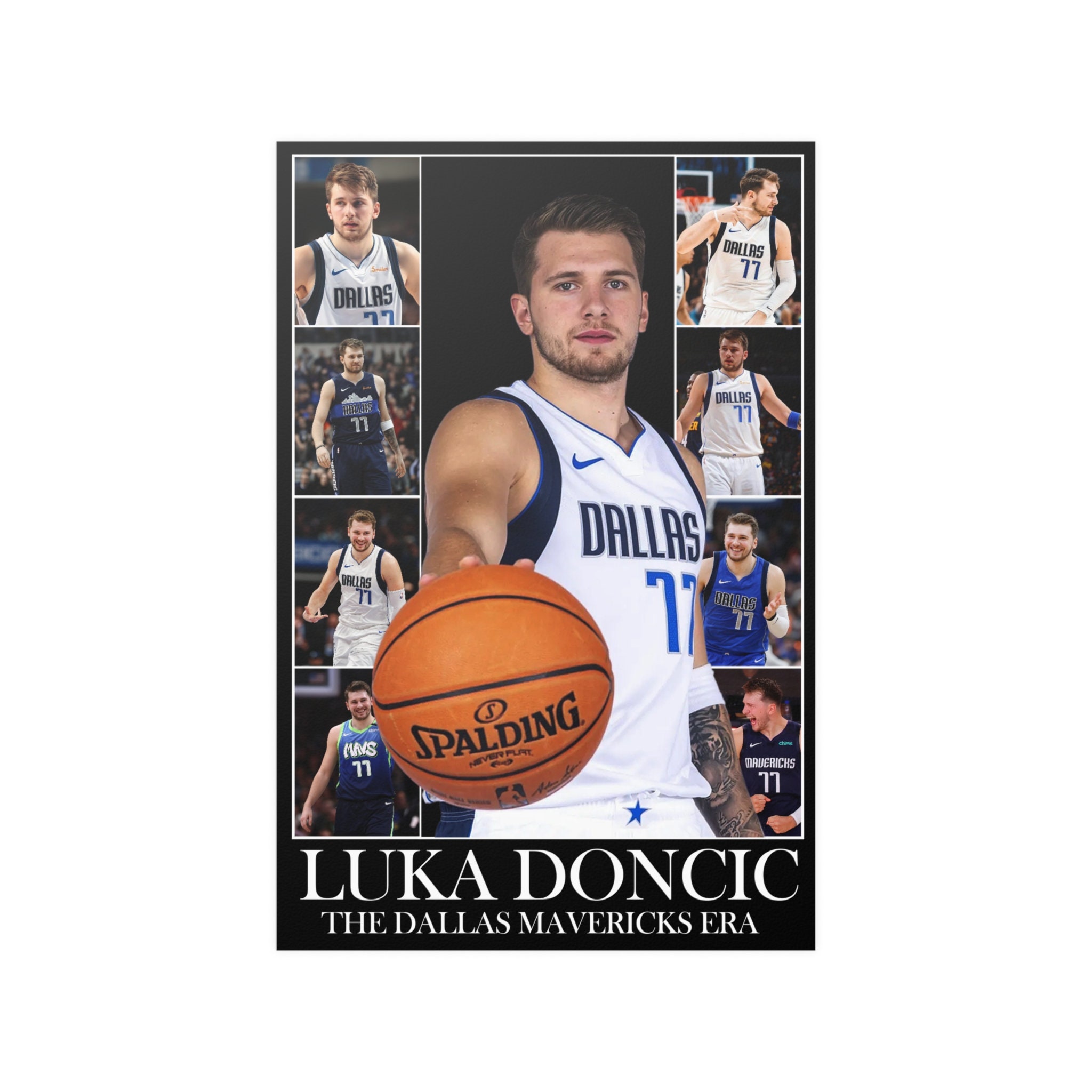 Luka Doncic Era Poster Luka Doncic Photo Collage Luka Doncic Dallas ...