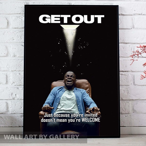 Get Out Movie Poster - Etsy