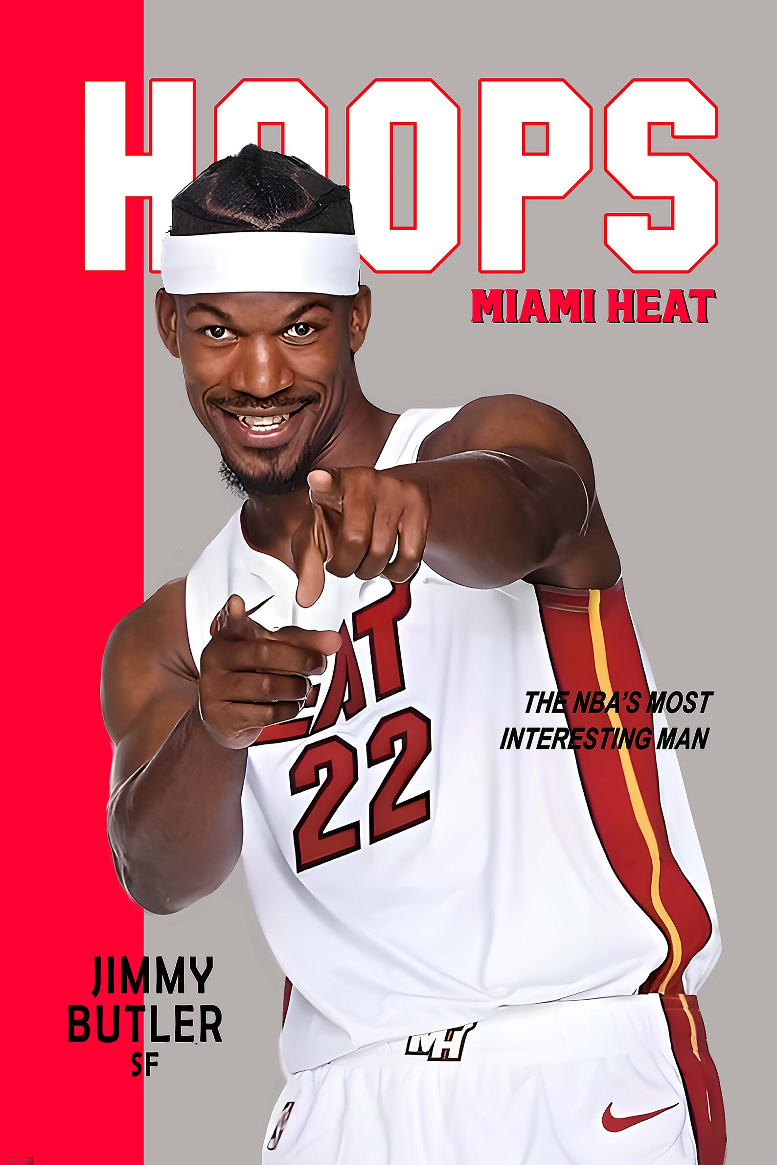 Jimmy Butler Poster Miami Heat Poster NBA Poster Wall Art Poster Home ...