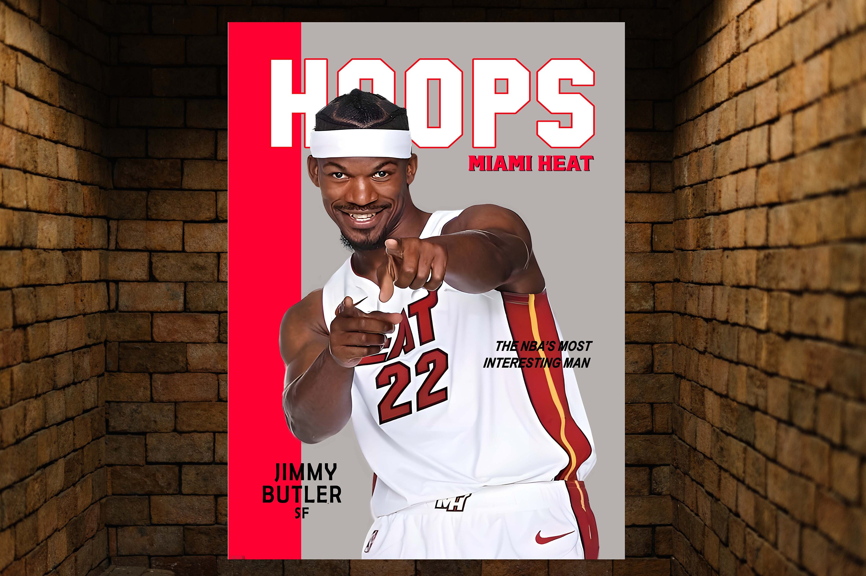 Jimmy Butler Poster Miami Heat Poster NBA Poster Wall Art Poster Home ...