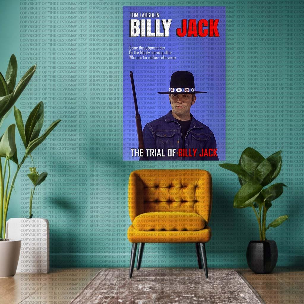 Billy Jack Classic Movies Poster Tom Laughlin Handmade Ode to Billy Jack Billy Jack Poster Billy ...