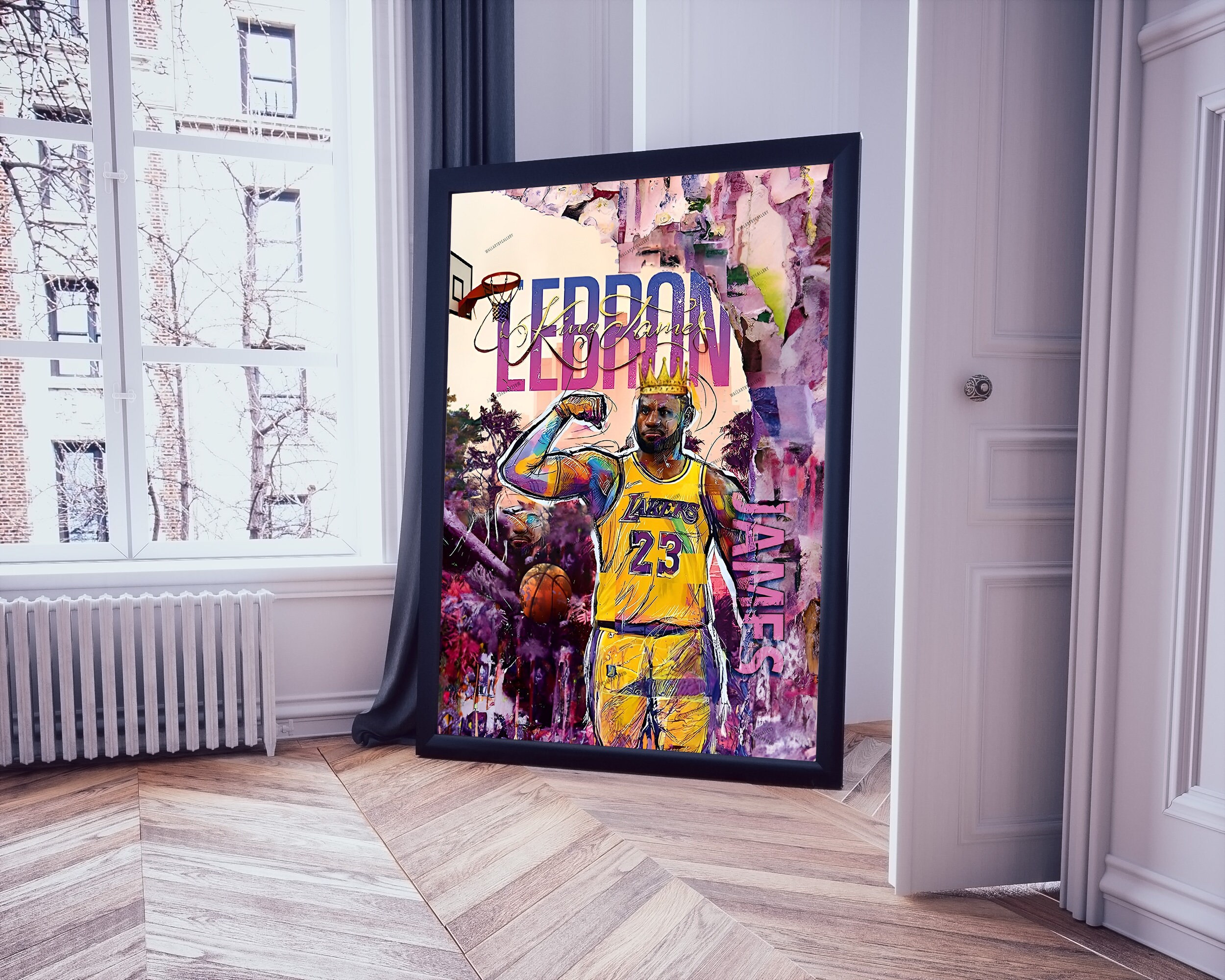 Lebron James Posters Lebron James Print Handmade Furniture and Decor ...