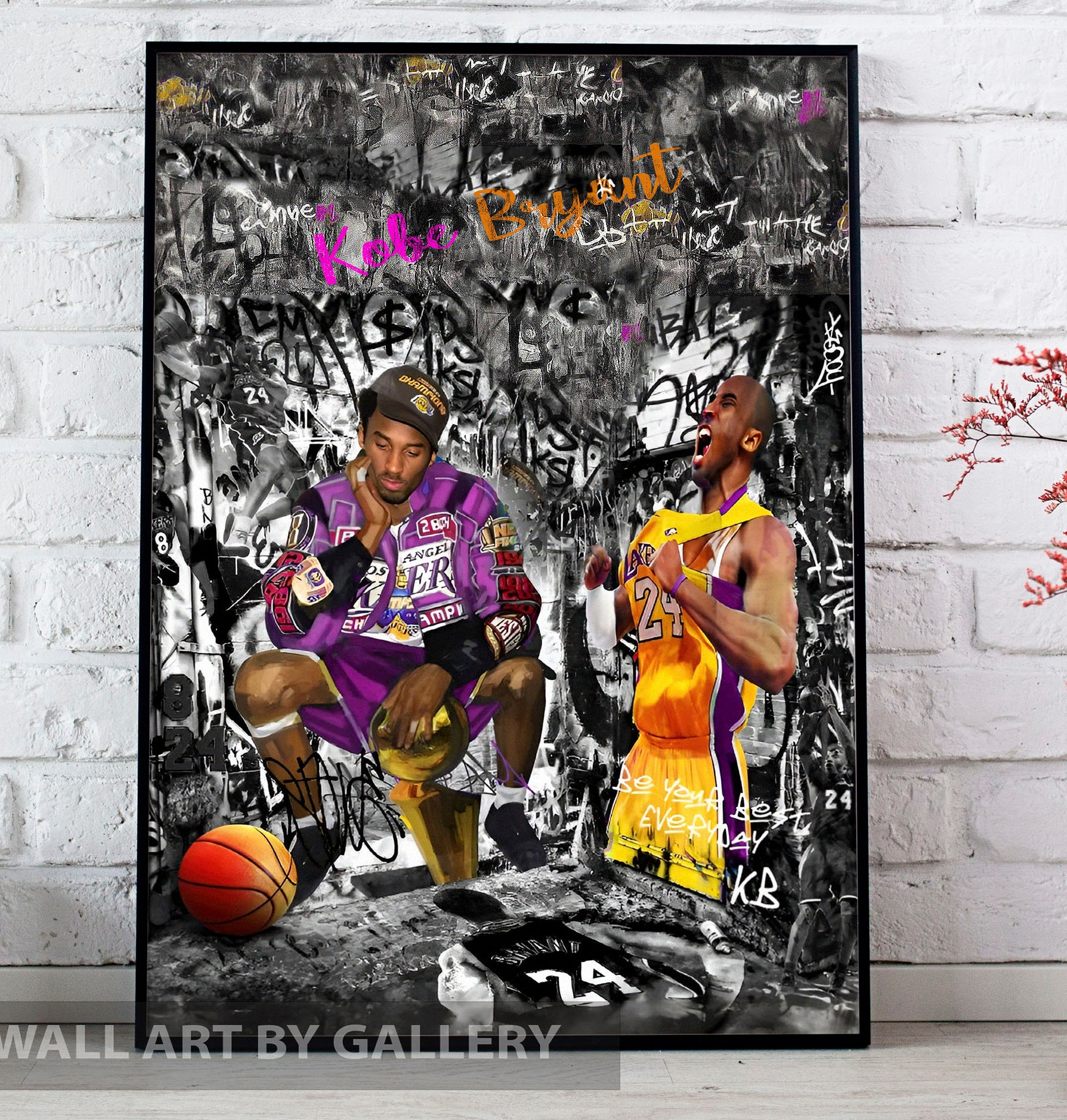 Kobe Bryant Posters Mambacita Handmade Furniture and Decor Kobe Bryant ...