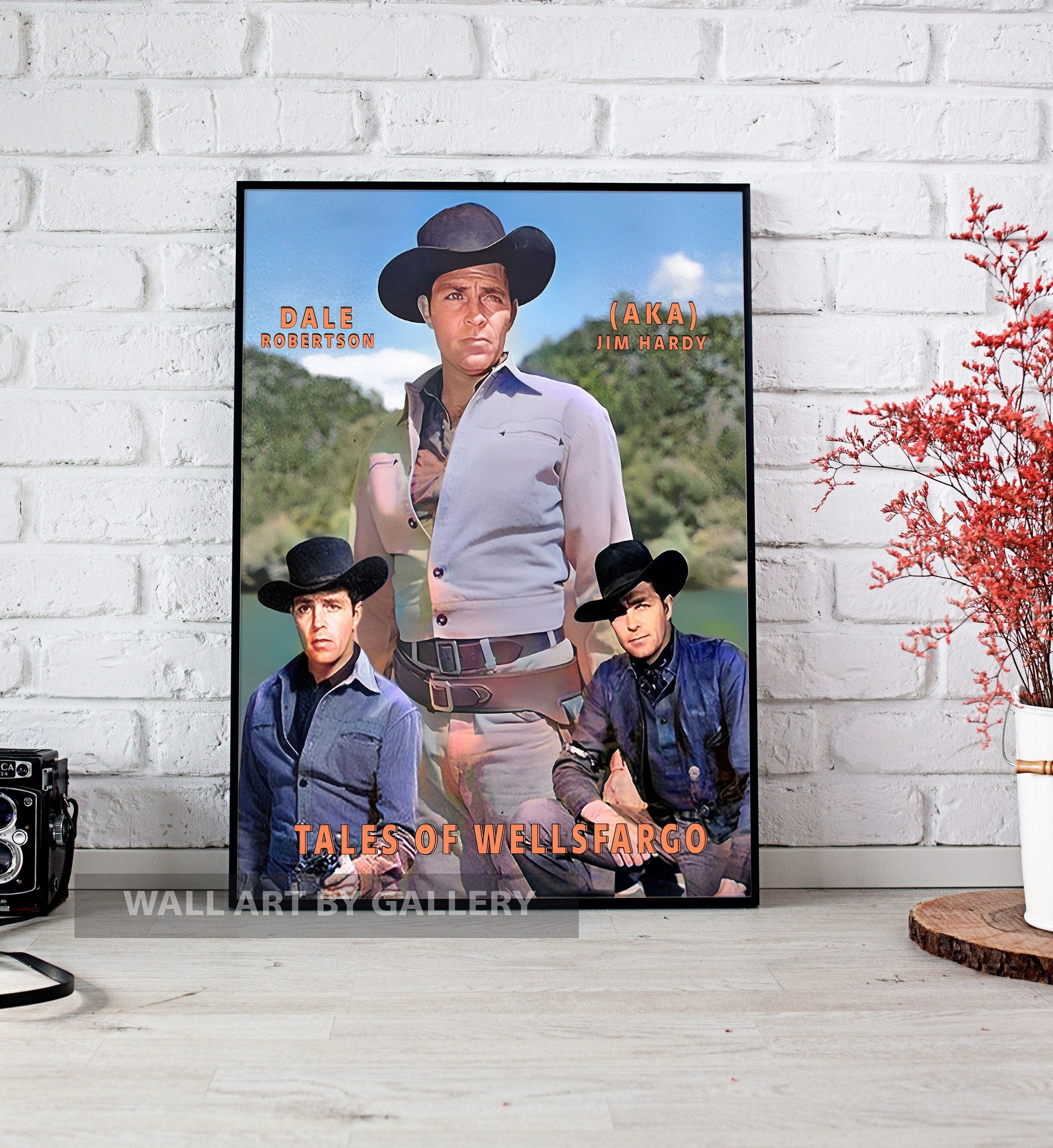 Dale Robertson Poster Jim Hardy Poster Tales From Wells Fargo Western ...