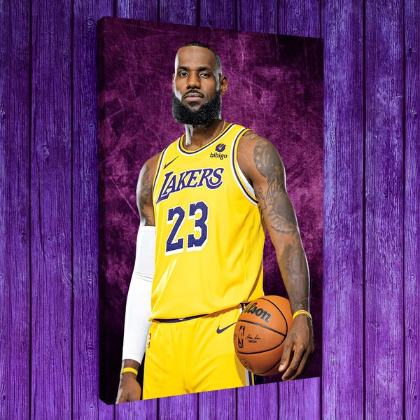 Lakers Canvas - Etsy