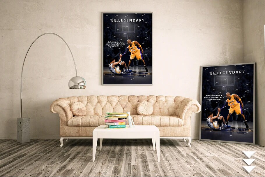 Kobe Bryant Posters Handmade Furniture and Decor Kobe Bryant Poster ...