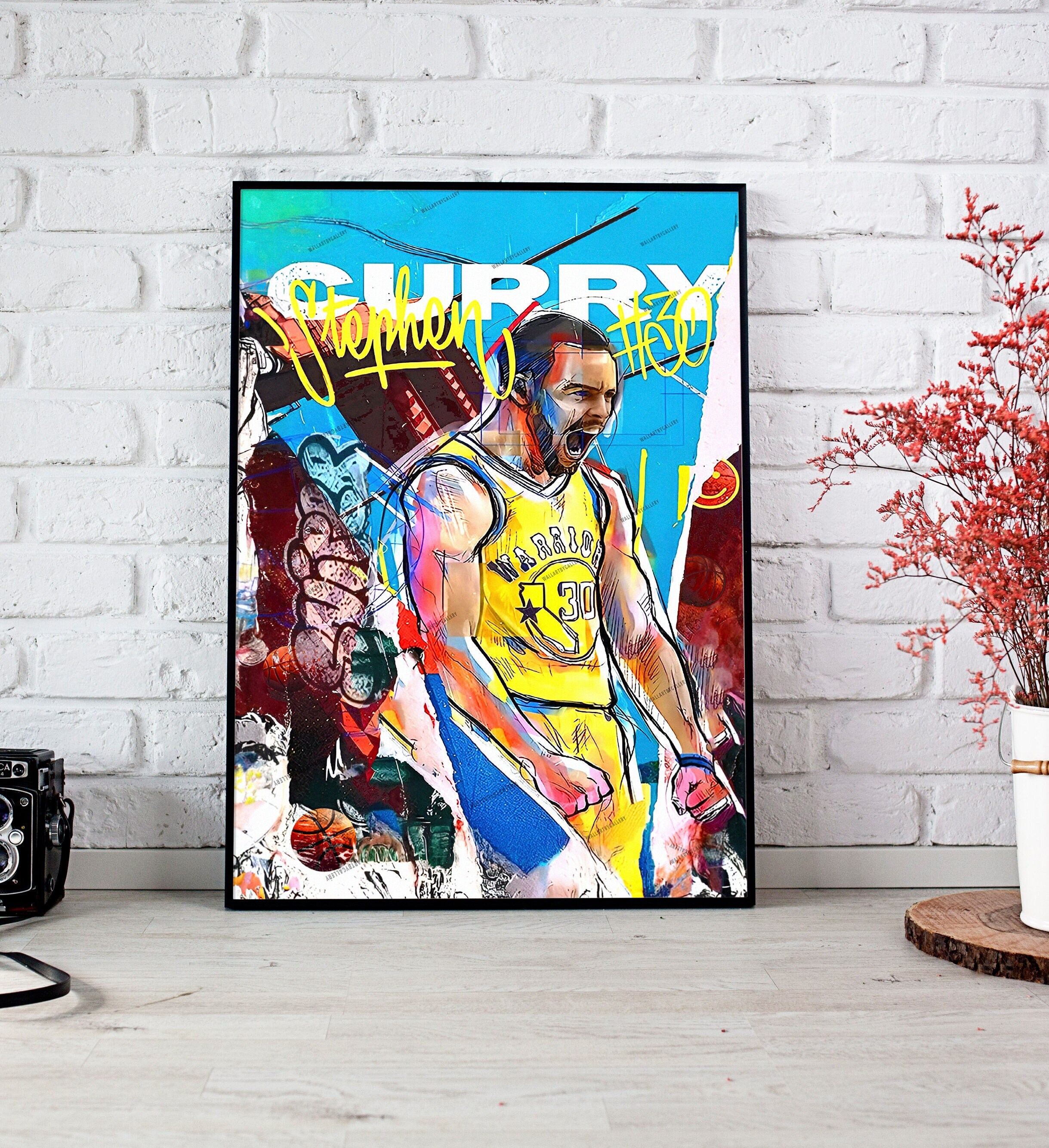 Stephen Curry Poster Steph Curry Poster Chef Curry Posters Golden State ...