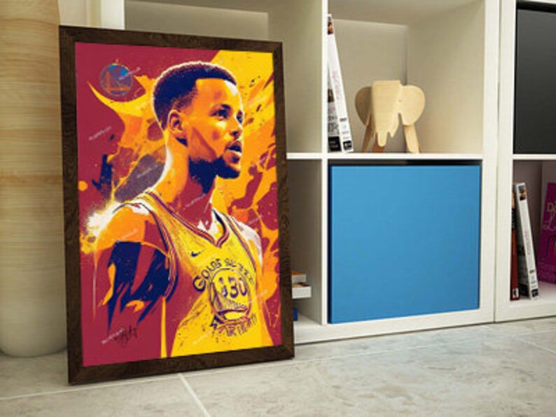 Steph Curry Poster Stephen Curry Poster Chef Curry Posters Golden State ...