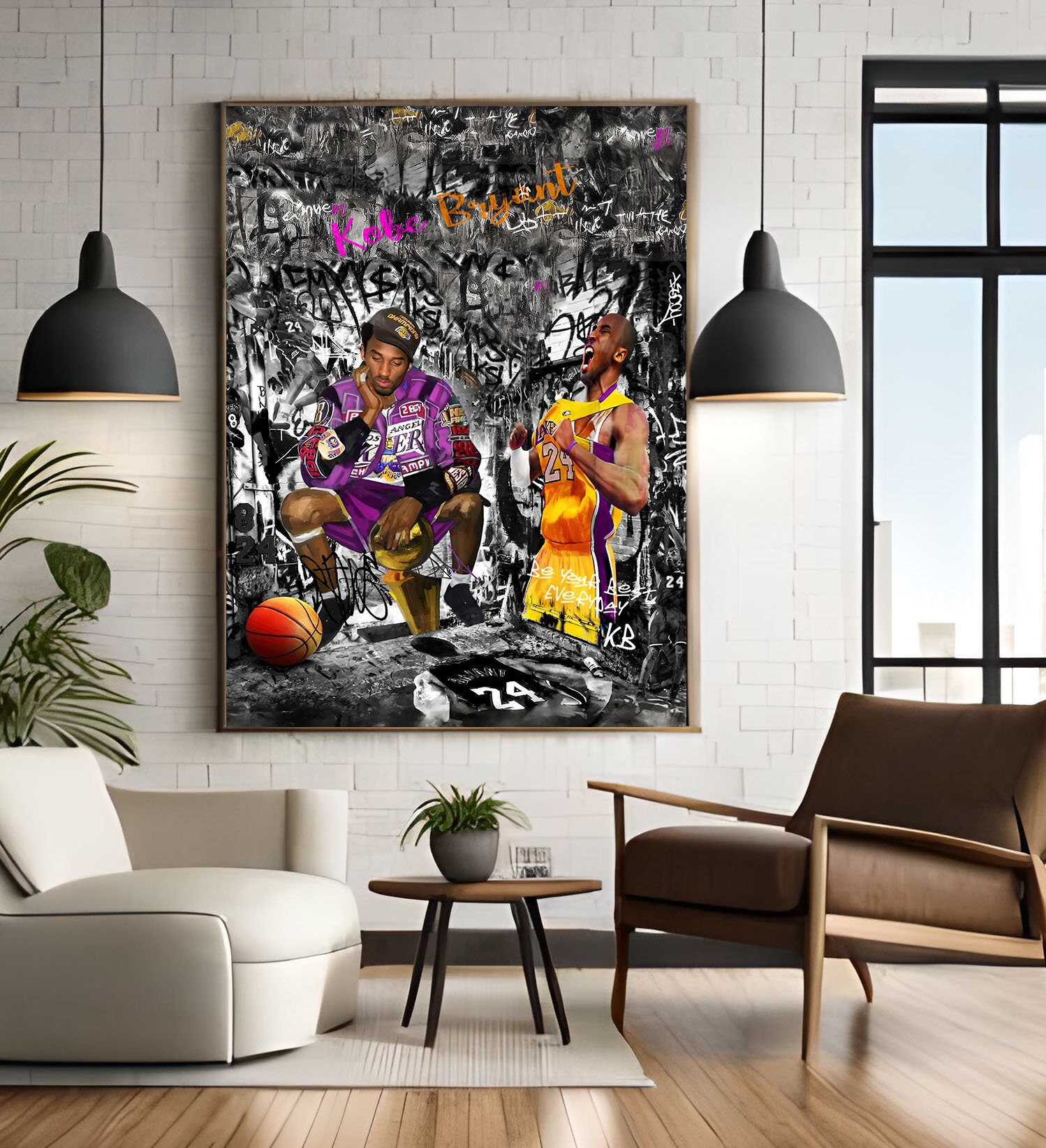 Kobe Bryant Posters Mambacita Handmade Furniture and Decor Kobe Bryant ...