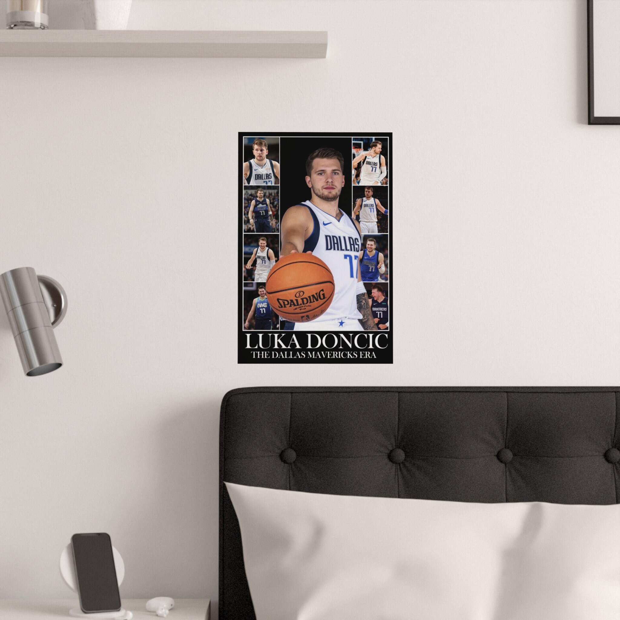 Luka Doncic Era Poster Luka Doncic Photo Collage Luka Doncic Dallas ...