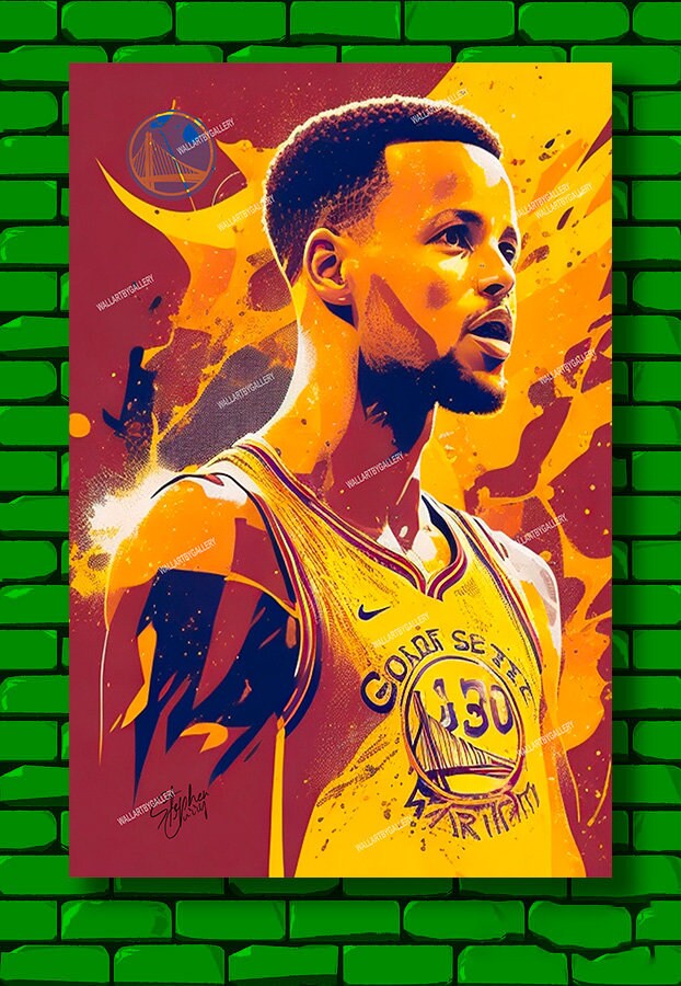 Steph Curry Poster Stephen Curry Poster Chef Curry Posters Golden State ...