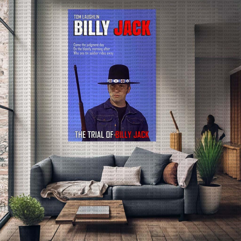 Billy Jack Classic Movies Poster Tom Laughlin Handmade Ode to Billy Jack Billy Jack Poster Billy ...