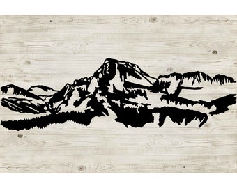 Grand Canyon National Park Digital File | PNG | SVG | DXF - Etsy
