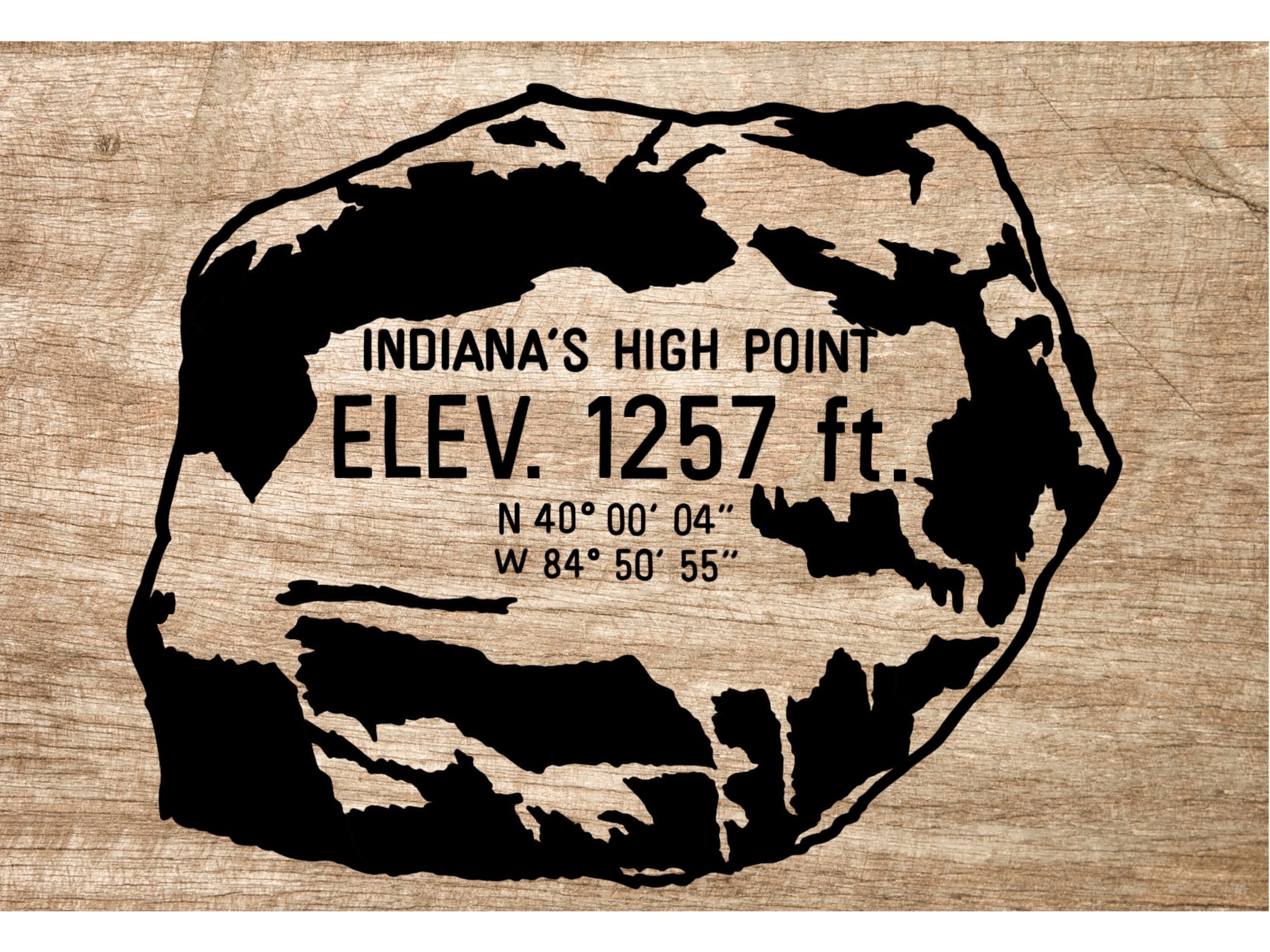 Hoosier Hill Indiana Digital File | PNG | SVG | DXF - Etsy