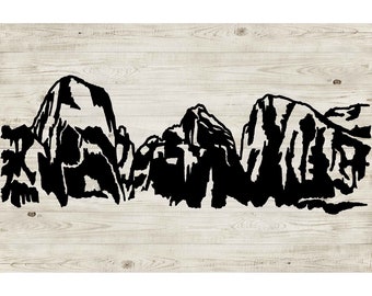 Grand Canyon National Park Digital File | PNG | SVG | DXF - Etsy