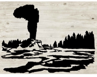 Grand Teton National Park Digital File | PNG | SVG | DXF - Etsy