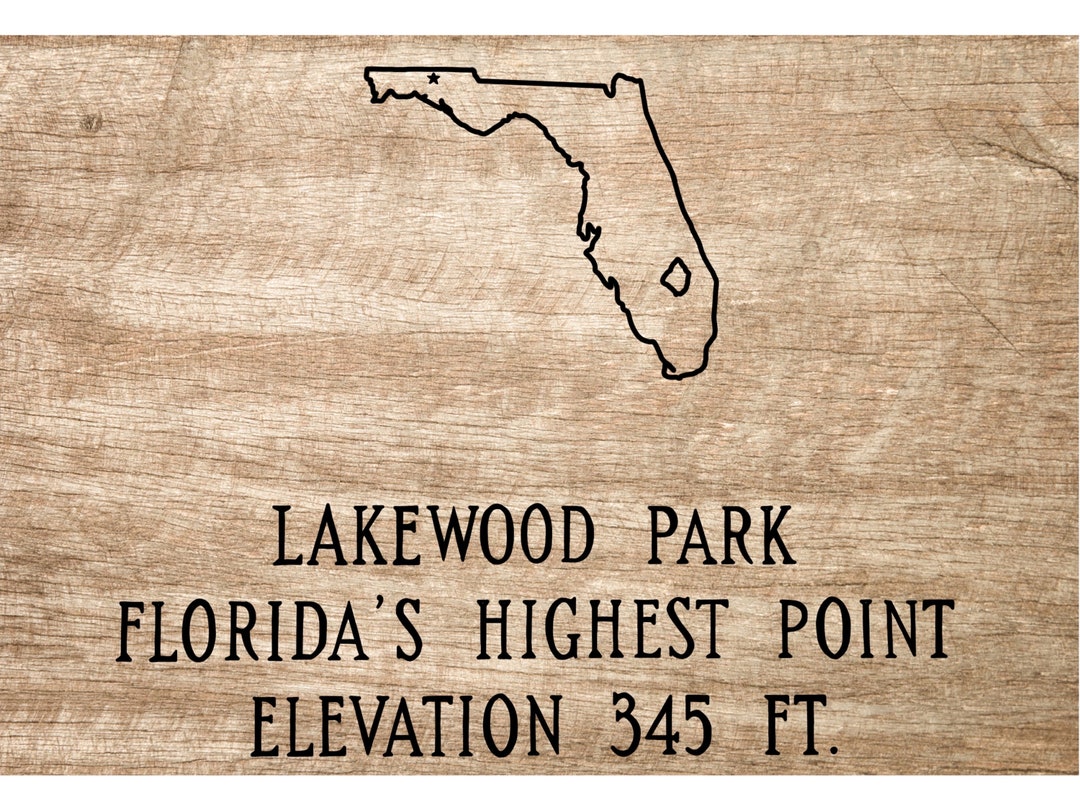 Britton Hill Florida Digital File | PNG | SVG | DXF - Etsy